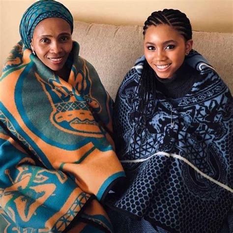 Beautiful Lesotho Women Celebrating Local Culture