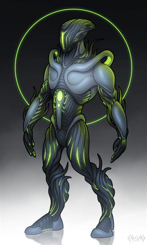 Artstation Alien Armor Design Commission