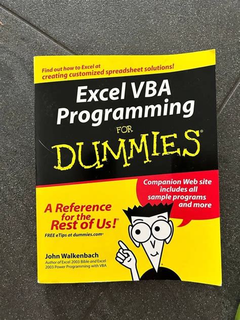 Excel Vba Programming For Dummies Gebraucht In Dübendorf Für Chf 10 Mit Lieferung Auf