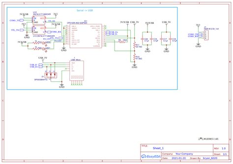 Serial To Usb Adapter Oshwlab