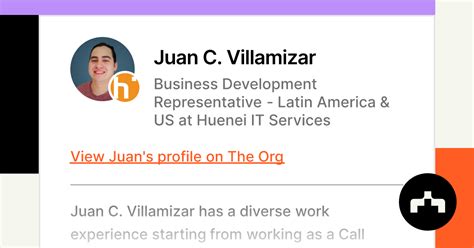 Juan C Villamizar Business Development Representative Latin
