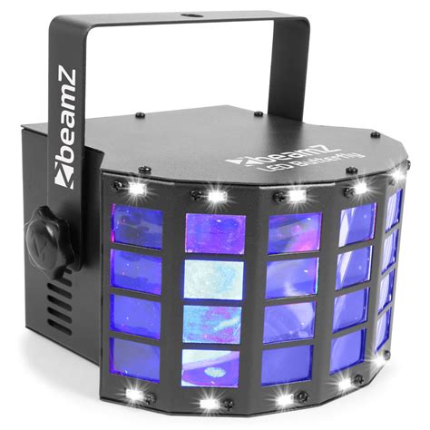 Led Butterfly With Strobe 3x3w Rgb Son Sound