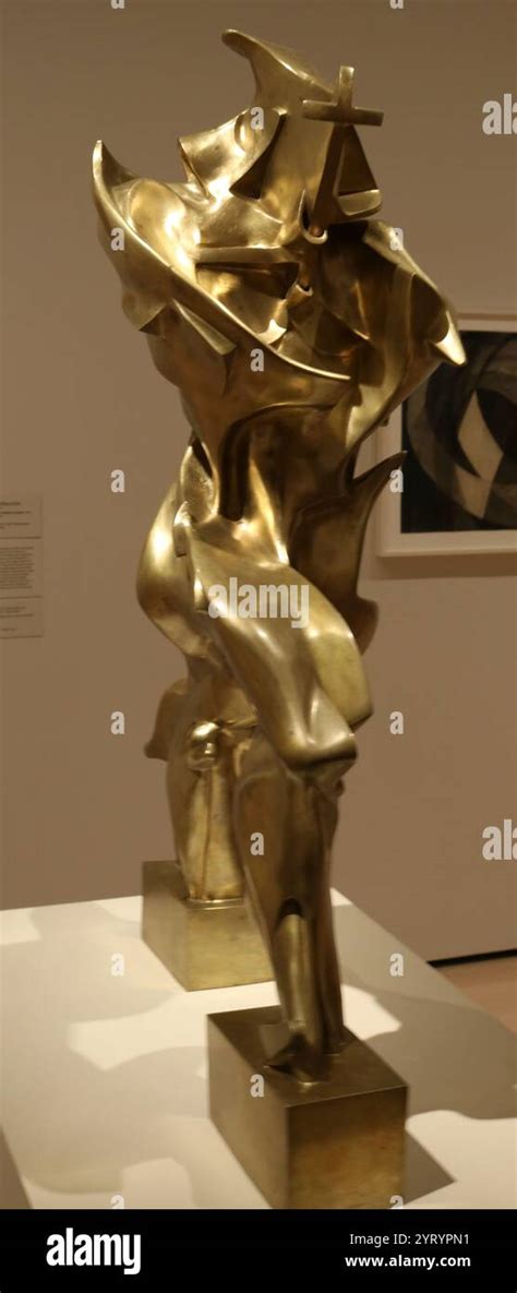 Unique Forms Of Continuity In Space A 1913 Bronze Futurist Sculpture By