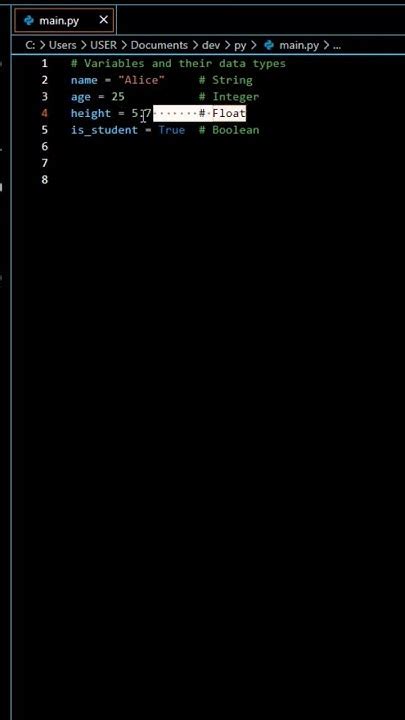 Python Programming Lesson 1 Variables Python Programming Code Learnpython Education