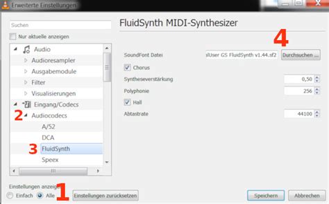 VLC Player MIDI Abspielen GeWiBu