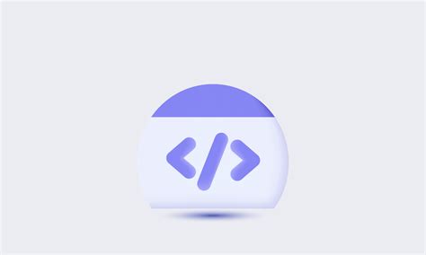 Realistic Web Development Design Concept Website Coding Page 3d 7819511