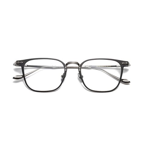 Japanese Retro Rectangular Pure Titanium Glasses Frame Titanium Function Elastic Arm Men Optical