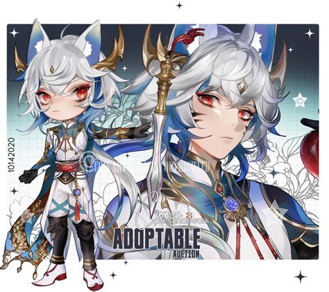 Adoptable Auction Closed Chibi Fullbodyportrait By Cinnca On Deviantart