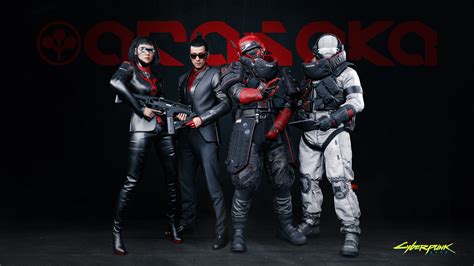Arasaka Characters From Cyberpunk 2077 Go Hard R Topcharacterdesigns