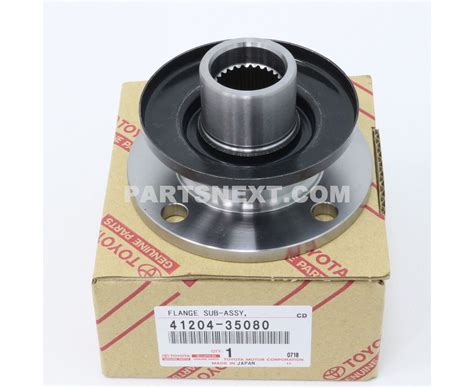 Toyota 41204 35080 Flange Sub Assy Front Drive Pinion Companion Front