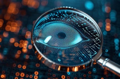 Premium Ai Image Code Scrutiny Biometrics Authentication Technology