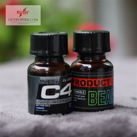 Combo Popper C4 Bear Top 10ml Usa