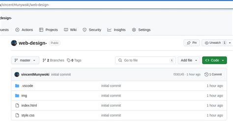 Vincent Munywoki On Linkedin Figma Html Css Git Github