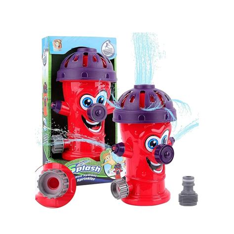 Stropitoare De Jucarie Pentru Gradina Forma De Hidrant Rosu 22 Cm