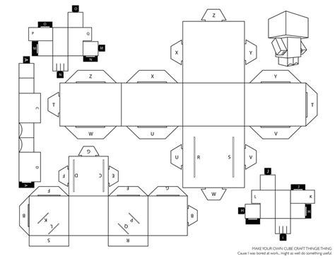 Blank Cube Craft By Jedilover02 On Deviantart