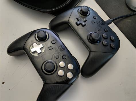 Switch Pro Controller Metal Button Sets Steel Sticks