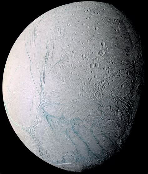 Ondergrondse Oceaan Op Saturnusmaan Enceladus Lijkt Stromingen Te Hebben