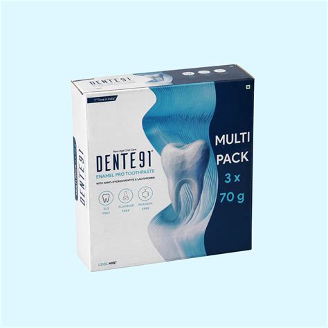 Dente91 Enamel Pro Toothpaste Strengthens Enamel And Sensitivity Relief