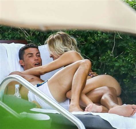 Cristiano Ronaldo Spotted Kissing Stunning Fitness Model