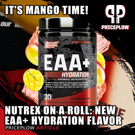Its Mango Time Nutrex Releases New Eaa Hydration Flavor