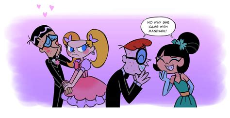 Mandark And Dee Dee Shool Dance By Uribemartz On Deviantart