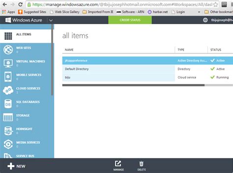 learning sharepoint configuring windows azure access control service