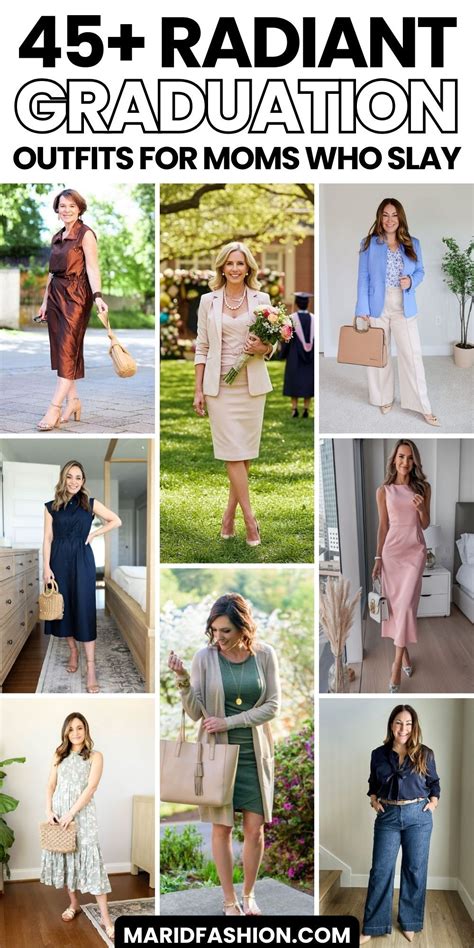 Best 13 Simple And Stylish Graduation Outfits For Mom Artofit