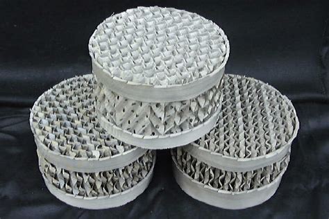 NK Pack 高性能規則充填物 蒸留設備 製品紹介 日本化学機械製造株式会社