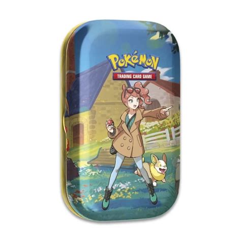 Pokémon Tcg Crown Zenith Mini Tin Sonia And Yamper Pokémon Center