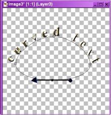 Creating Curved Text In Paint Shop Pro