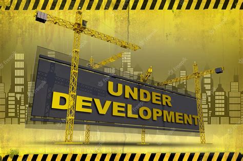Premium Photo Under Development Concept