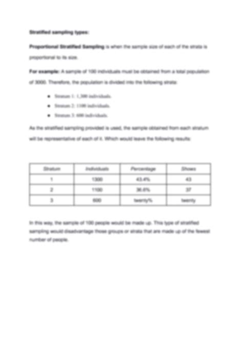 Solution Statistics Sampling Types Studypool