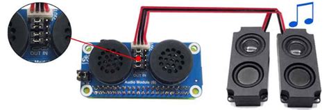 Raspberry Pi Gpio Audio Amplification Pwm Sound Card Speaker Buzzer