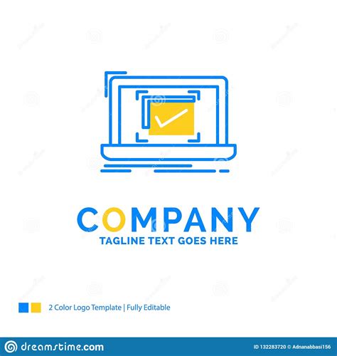 System Monitoring Checklist Good Ok Blue Yellow Business Log Stock Vector Illustration Of