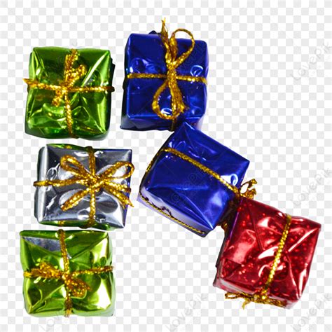 색 실크 크리스마스 선물 상자의 무리 광장 일러스트 활 일러스트 새틴 일러스트 Png 일러스트 무료 다운로드 Lovepik