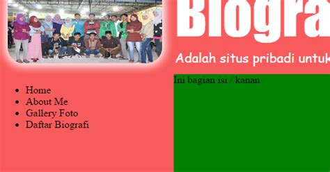 Membuat Website Biodata Pribadi Menggunakan HTML Dan CSS Part JavaSC Developer