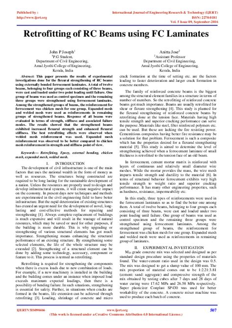 Pdf Retrofitting Of Rc Beams Using Fc Laminates