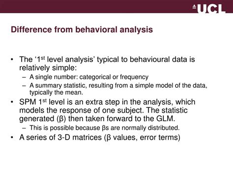 PPT 2nd Level Analysis Design Matrix Contrasts And Inference PowerPoint Presentation ID