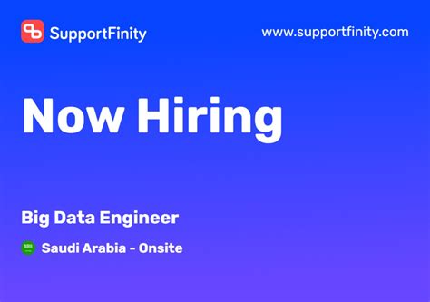 Apply For Big Data Engineer At Ejada Systems Ltd Supportfinity™