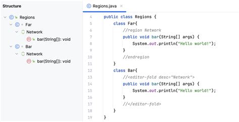 File Structure IntelliJ IDEA Documentation