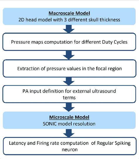 flowchart of the proposed multiscale approach for each simulation with