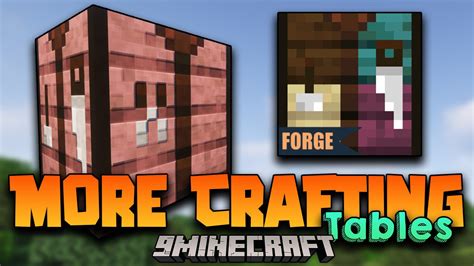 More Crafting Tables Mod More Variants For The Ultimate Block Mc Mod Net