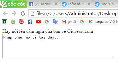 Series học HTML cơ bản Thẻ tạo form trong HTML
