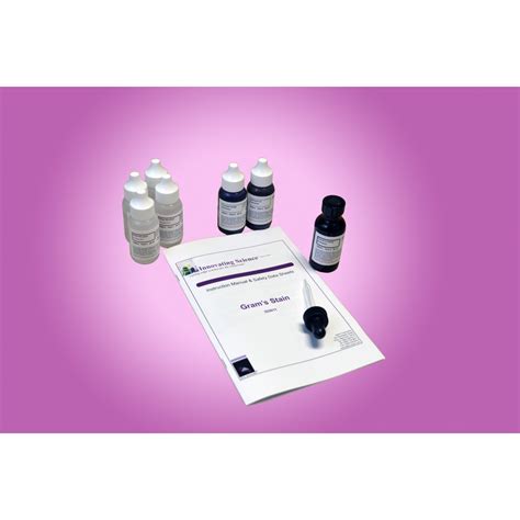 Grams Stain Kit Slide Making Slides Microscopy