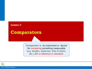 Unit II Lesson 3 Linear And Angular Measurements Pdf