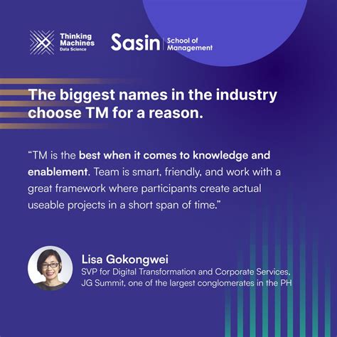 thinking machines data science on linkedin thailand executivecourse