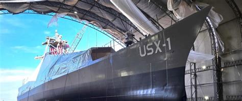 Darpa Launches Groundbreaking Unmanned Surface Vessel Usx 1 Defiant