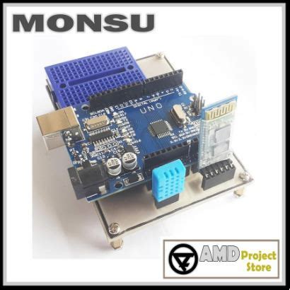 Jual Modul Monitoring Suhu Dengan Arduino DHT Connect Smartphone Shopee Indonesia