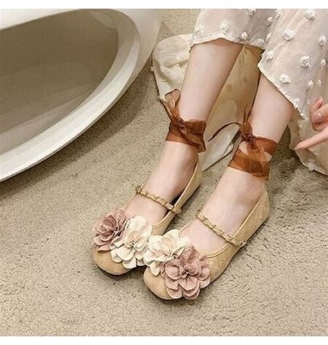 마킷4 여성 플랫 펌프스 프렌치 플랫 슈즈 빈티지 발레 쁘띠 합성 가죽 신발 여름 젠3 티몬