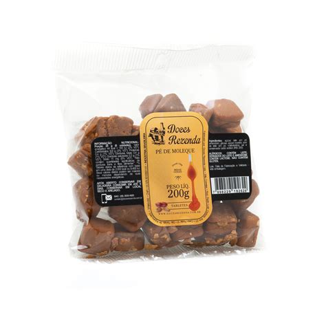Pé De Moleque 200g Doces Rezenda Pé De Moleque 200g Doces Rezenda